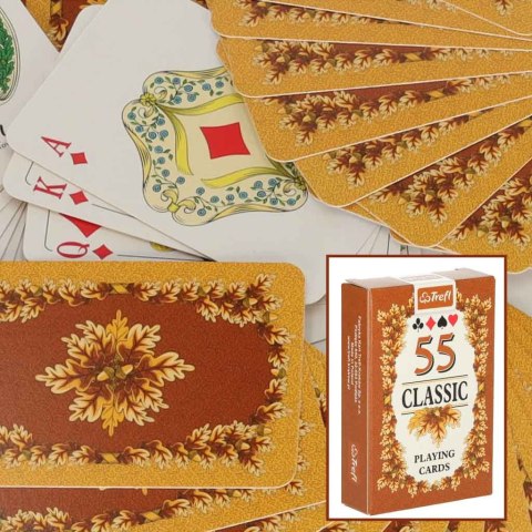 MUDUKO Trefl karty do gry Classic 55 szt. > Fabryka Kart Trefl-Kraków Sp z O. O.